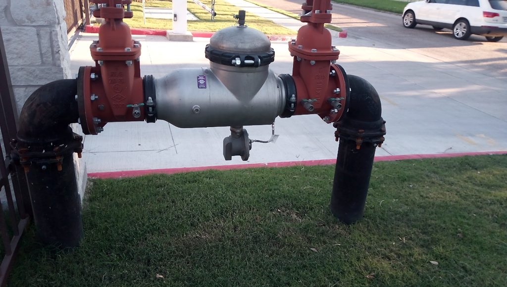 Freeze protection, fire protection piping, backflow preventer